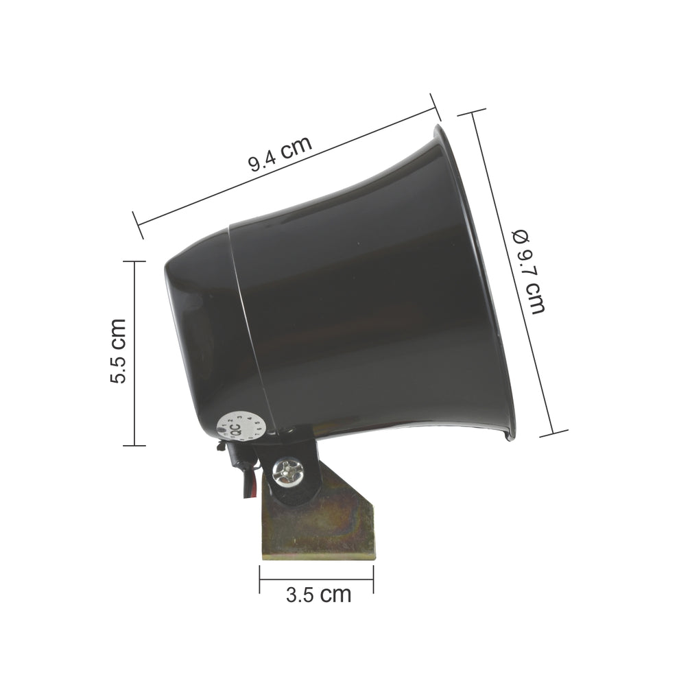 iota Electronic Siren SLC122-12V (Black) For B2B Bulk Order