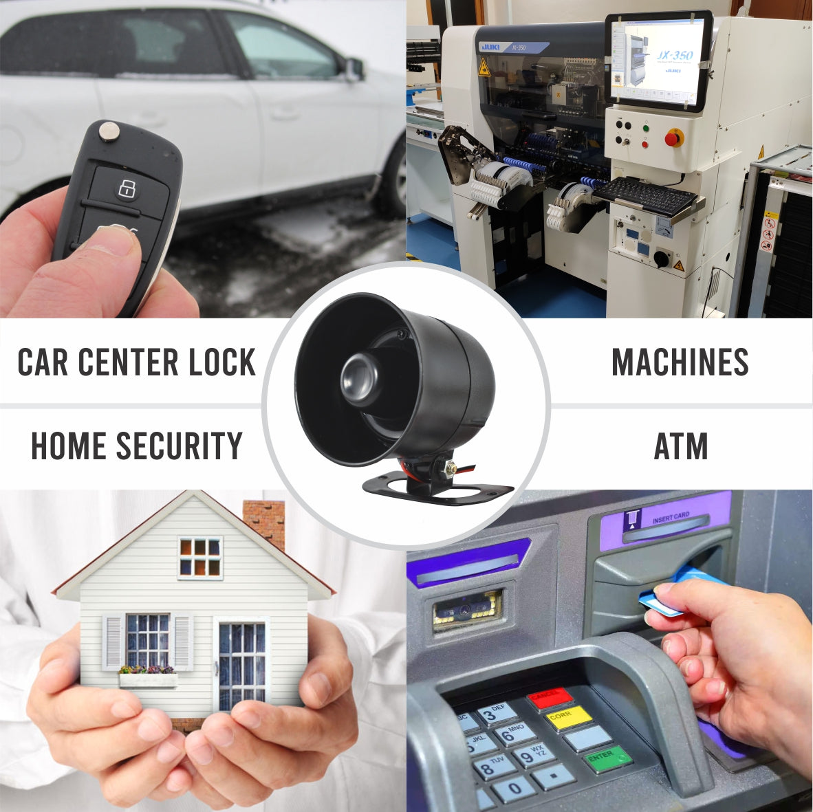 Car center lock siren store